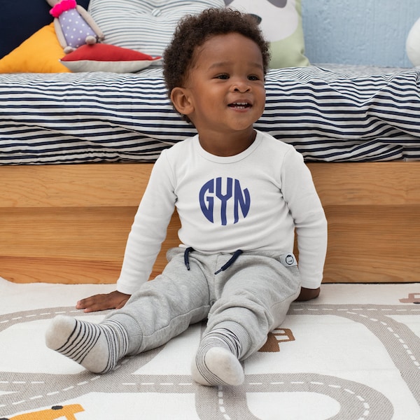 Monogrammed Baby Clothes - Etsy