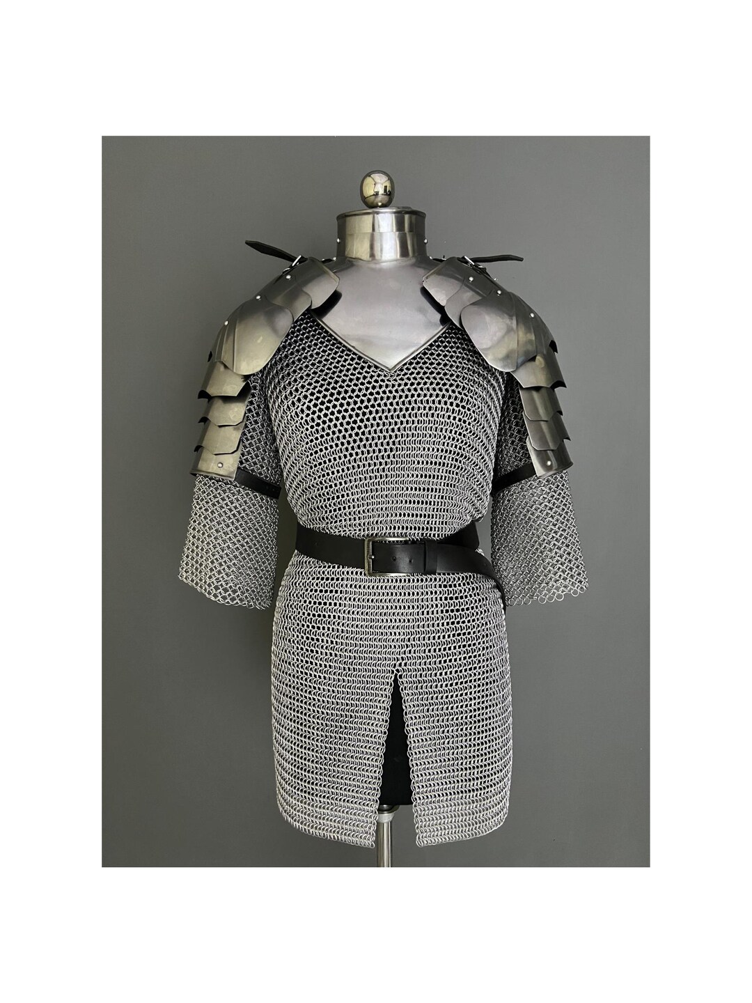 Medieval Knight Shoulder & Bracer Armor, Larp Armor,fantasy Armor ...