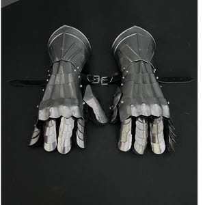 Steel Knight Gauntlets: Functional SCA LARP Cosplay Armor, - Etsy