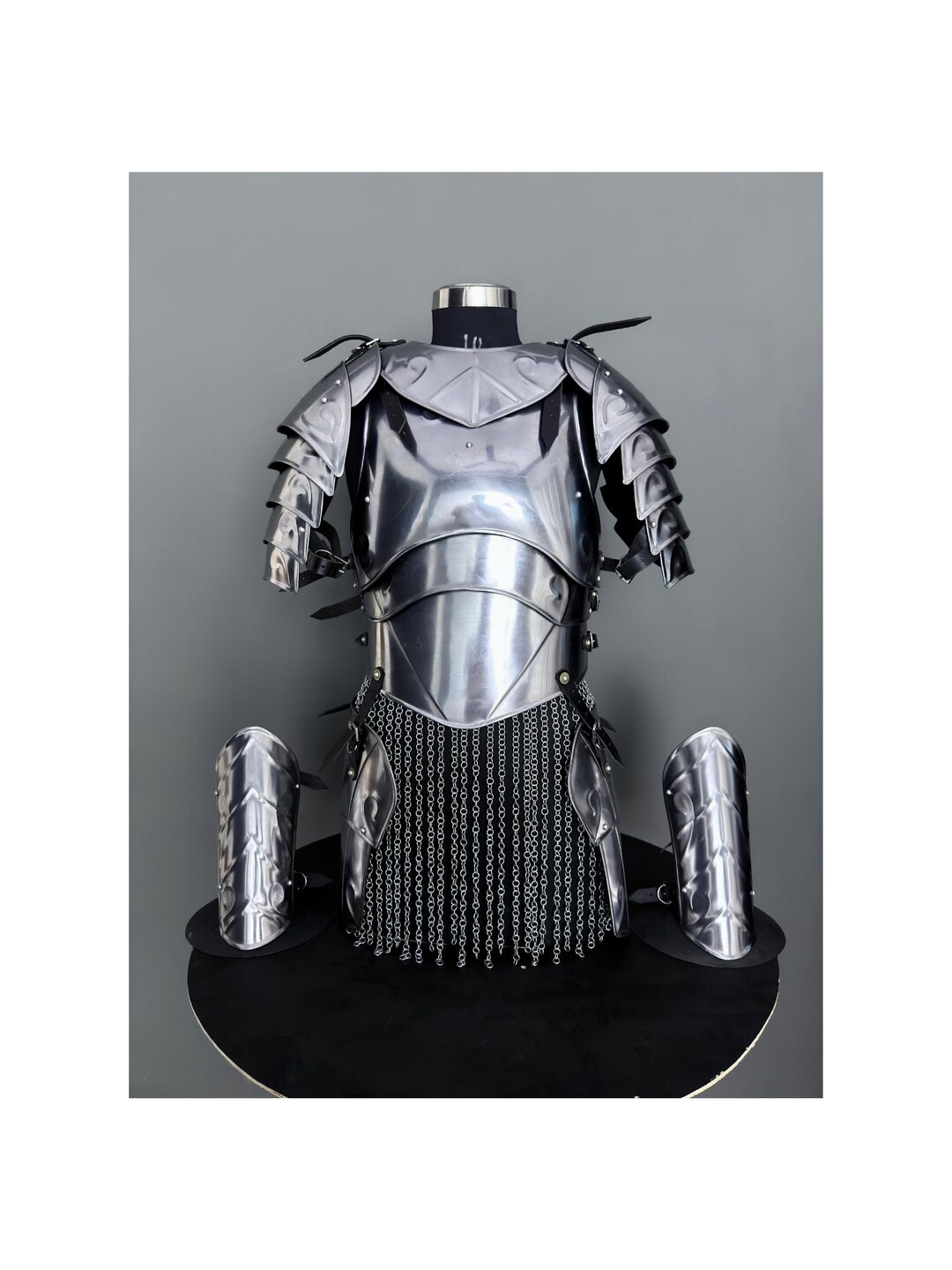 Medieval Knight Armor, Functional Armor, Larp Armor Costume, Chainmail ...
