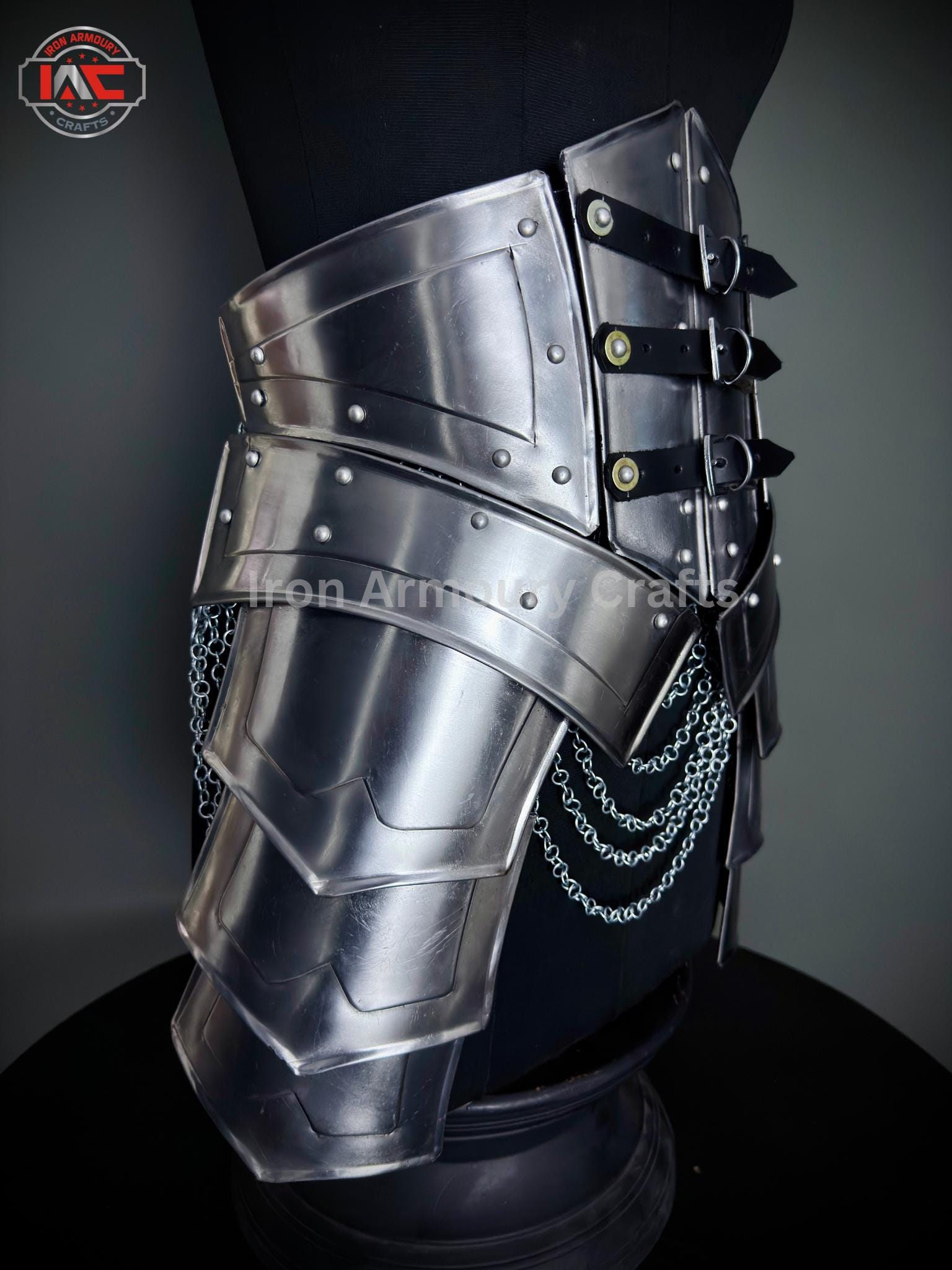 Medieval Knight Cuirass Armor: 20 Gauge Steel Armor, SCA LARP Cosplay ...