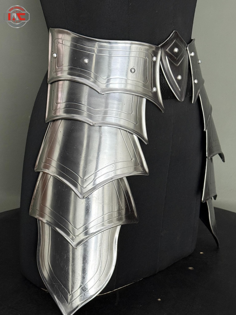 Steel Medieval Knight Lady Armor, Female LARP Cosplay Costume - Etsy