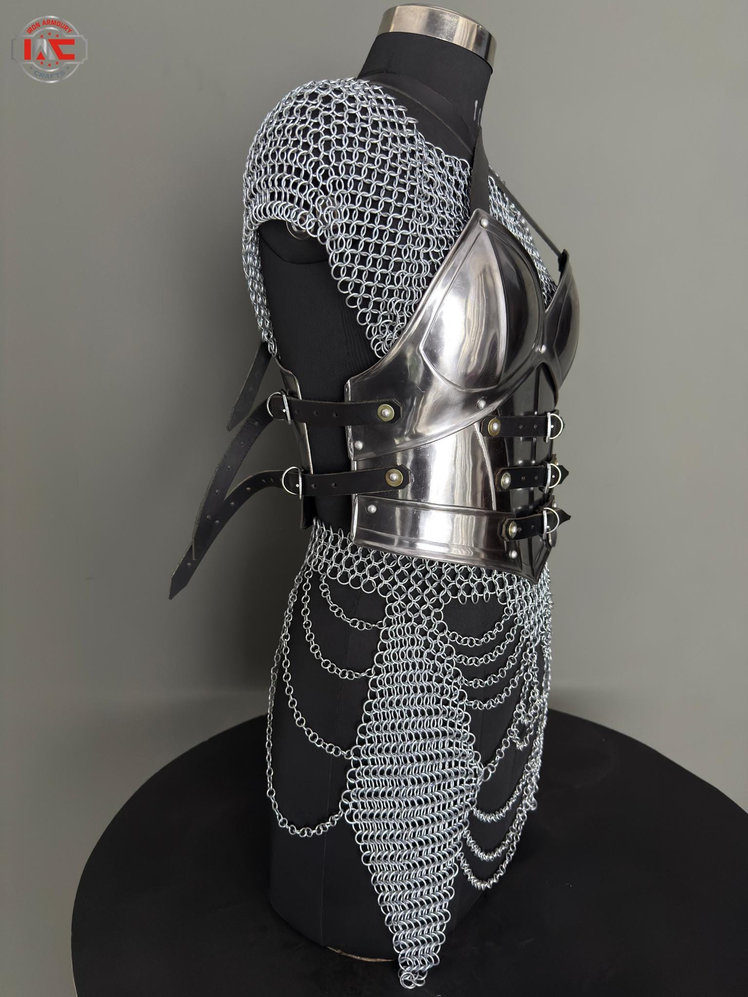 Medieval Knight Female Armor Set – Ideal for LARP, Cosplay, and ...