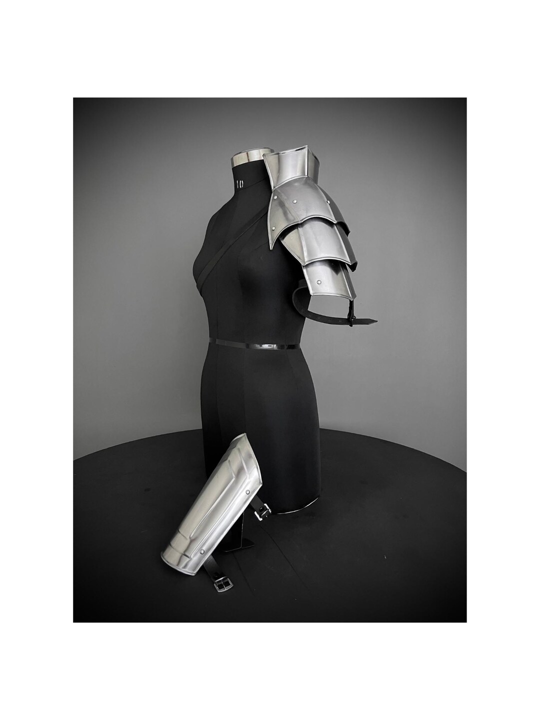 Medieval Knight Shoulder & Bracer Armor, Larp Armor,fantasy Armor ...