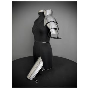 Medieval Knight Shoulder & Bracer Armor, Larp Armor,fantasy Armor ...