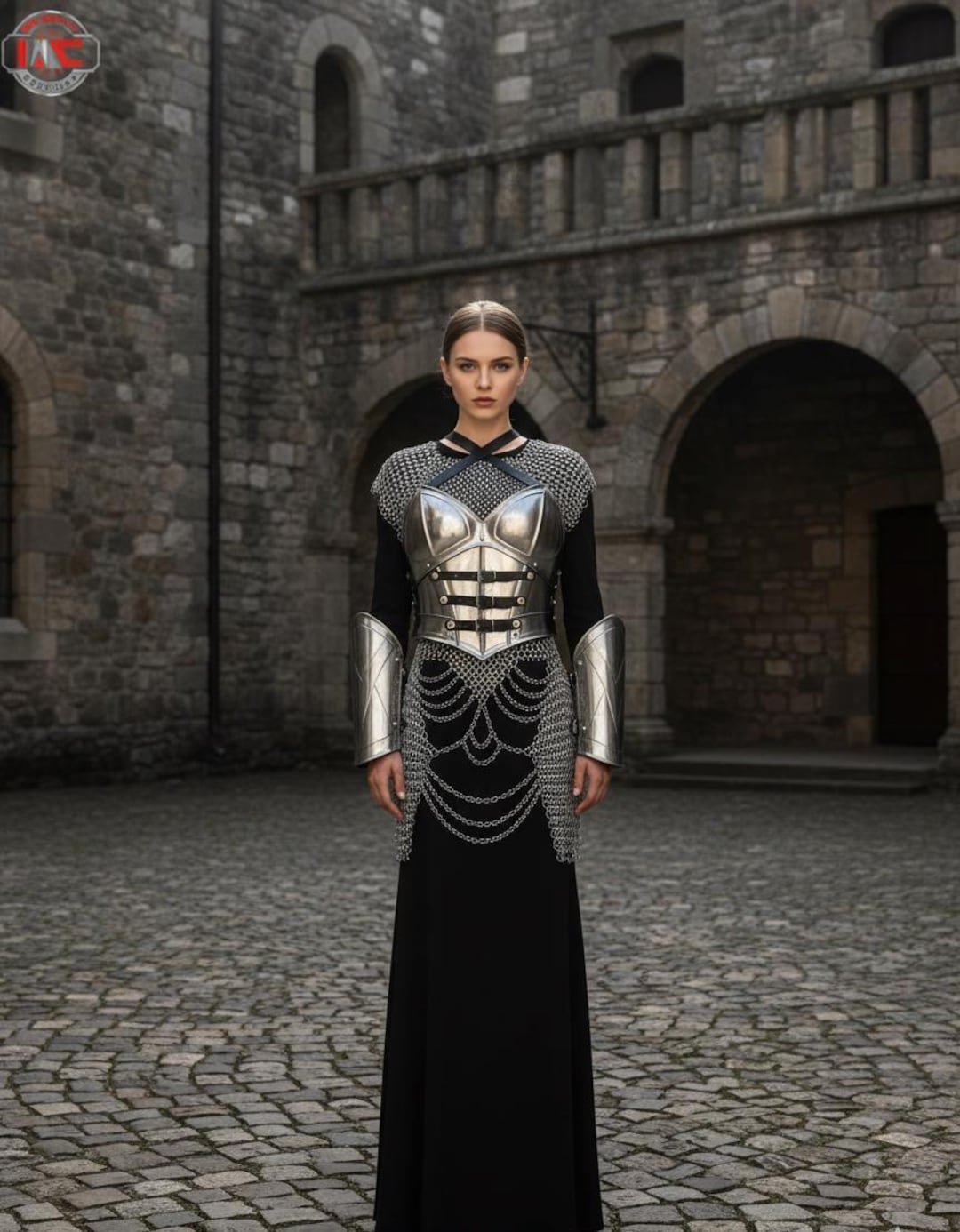 Medieval Knight Female Armor Set – Ideal for LARP, Cosplay, and ...