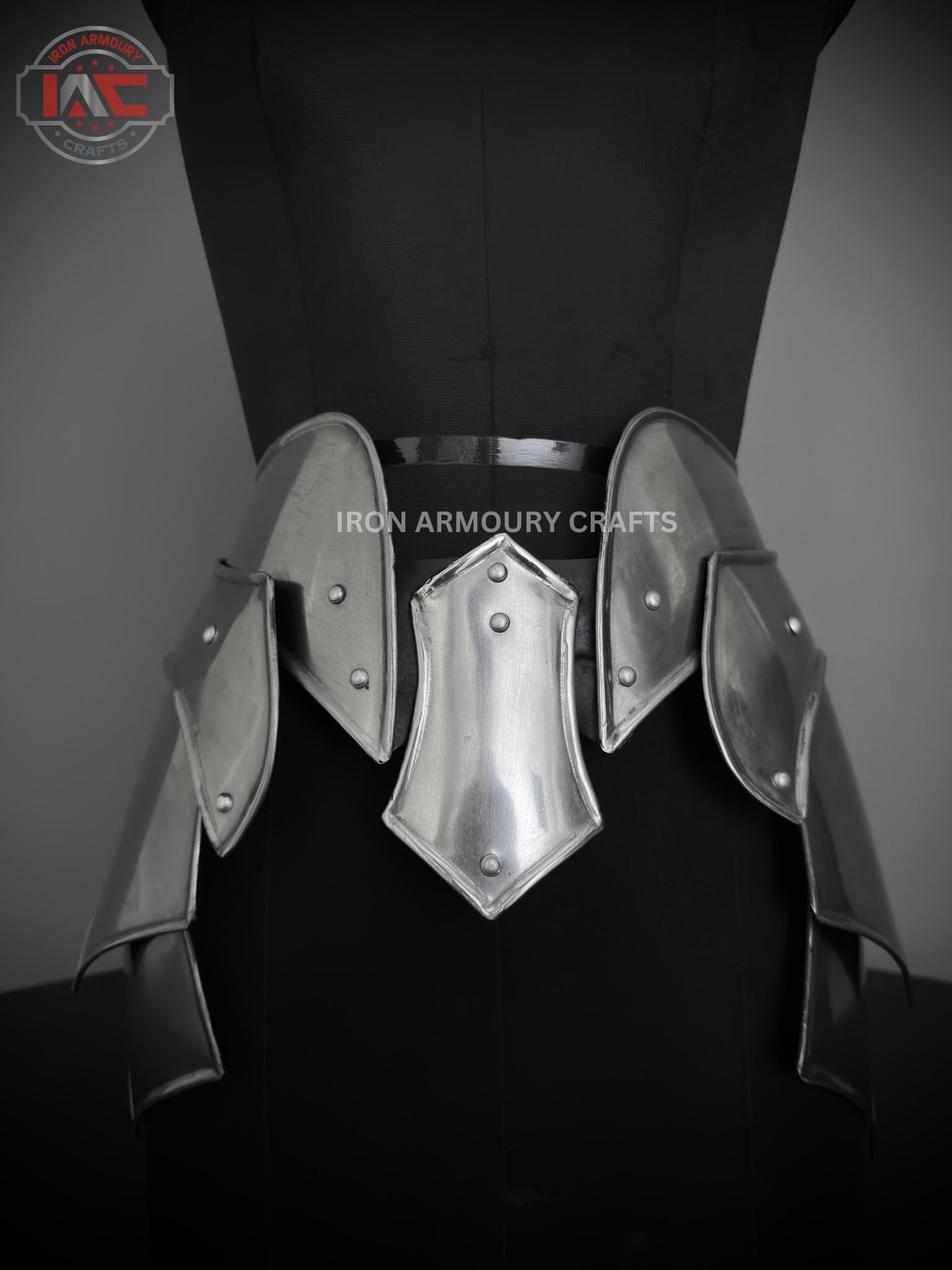 Women's Steel Knight Belt Armor – LARP Cosplay Tassets - Etsy