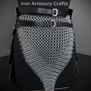 Medieval Steel Corset Armor: Chainmail Skirt, SCA LARP Cosplay - Etsy