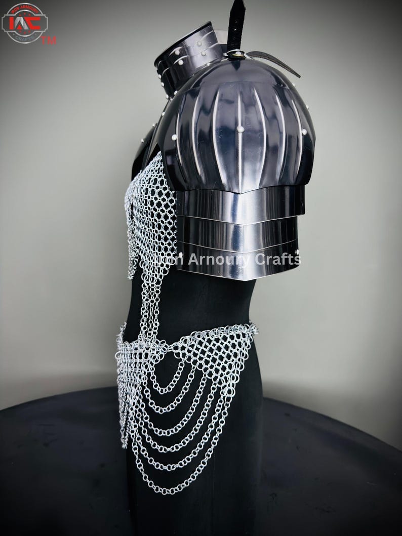 Handmade Chainmail Skirt & Top: Medieval Viking Armor Costume - Etsy