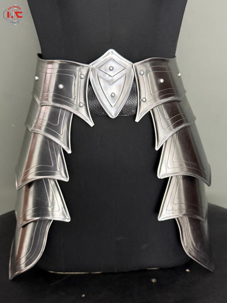 Steel Medieval Knight Lady Armor, Female LARP Cosplay Costume - Etsy