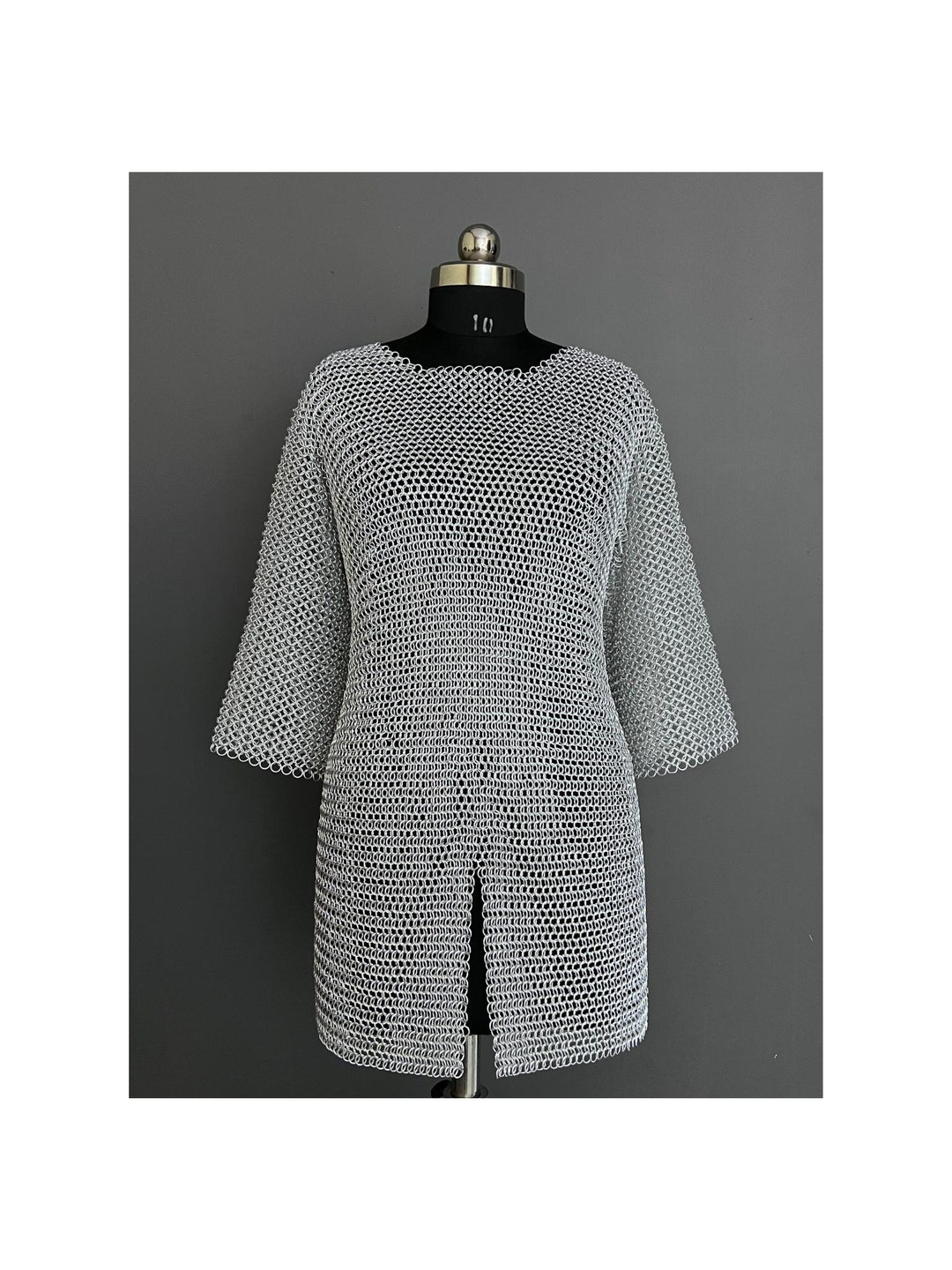 Steel Chainmail Armor: Medieval Knight Costume, LARP SCA Cosplay - Etsy