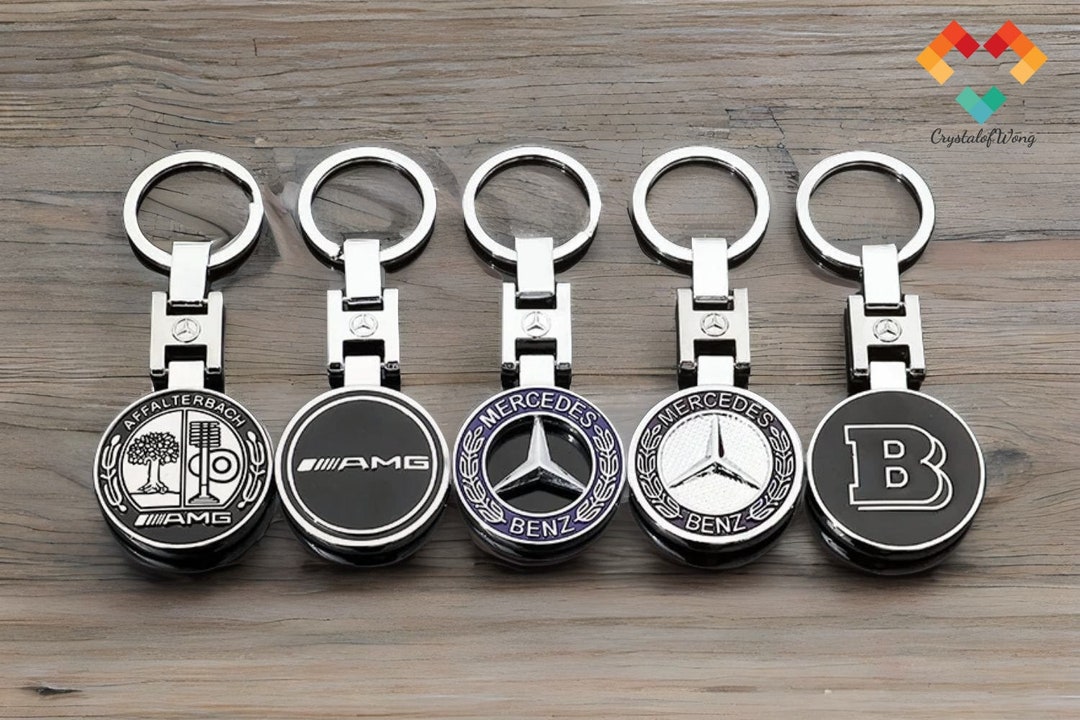 High Quality AMG Keychain Mercedes Keychain Premium Metal Keychain - Etsy