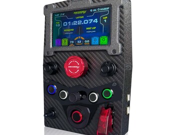 PC Button Box 19 Functios for Sim Racing With Fanatec Mount - Etsy