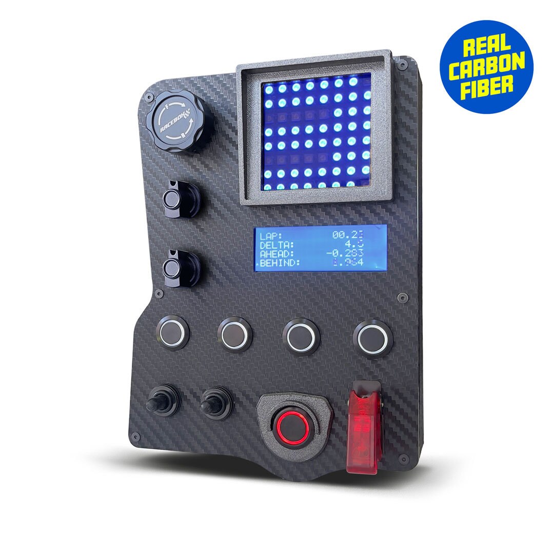 GT3-PRO Button Box for Sim Racing With Flag Display simhub - Etsy Canada