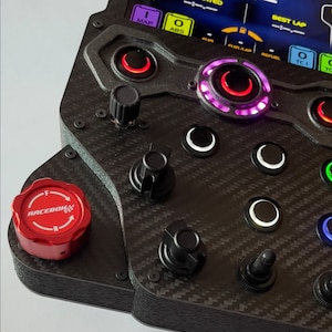 GT-LM Carbon Fiber Sim Racing Button Box - Etsy