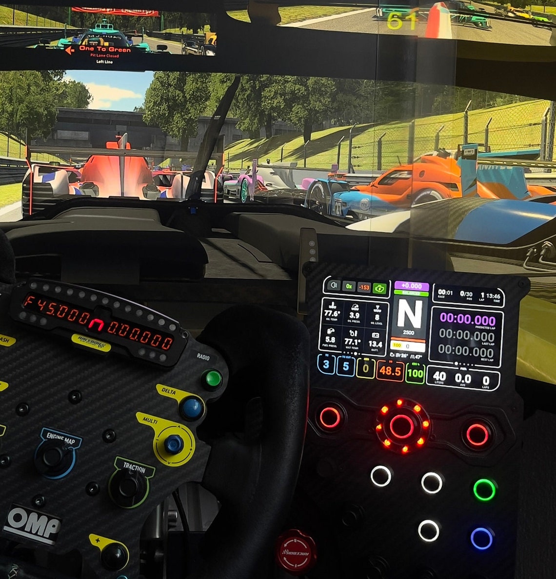 GT-LM Carbon Fiber Sim Racing Button Box - Etsy