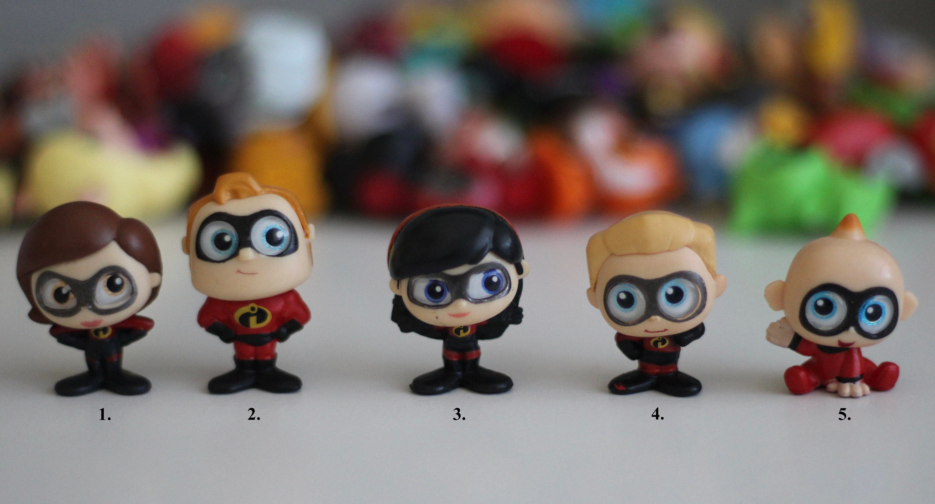 Disney Doorables the Incredibles Keychains Disney Keychain - Etsy