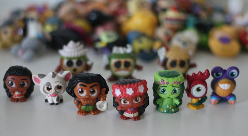 Disney Doorables Moana Keychains, Disney Keychain, Doorable Keychain ...