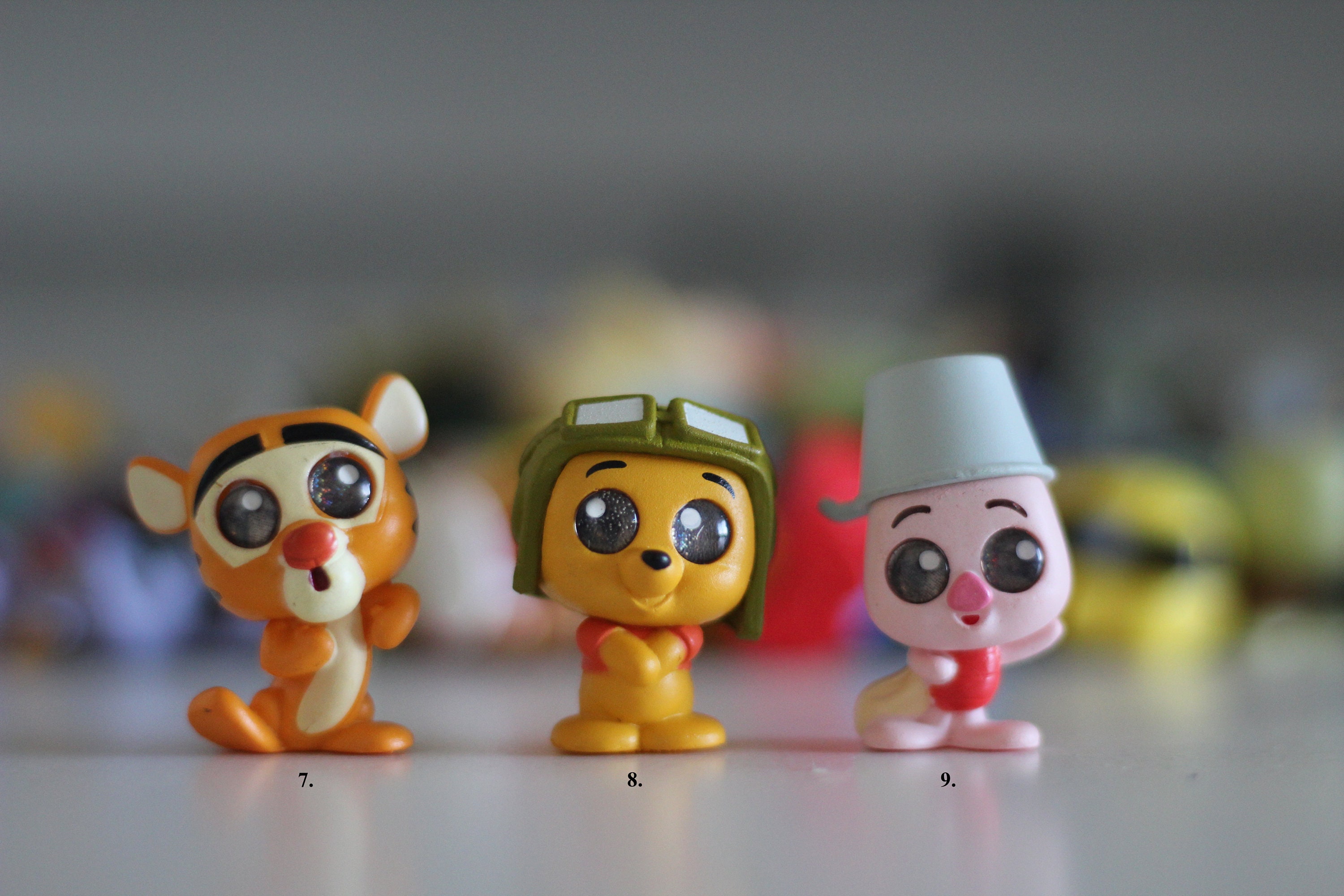 Disney Doorables Winnie the Pooh Keychains Disney Keychain - Etsy