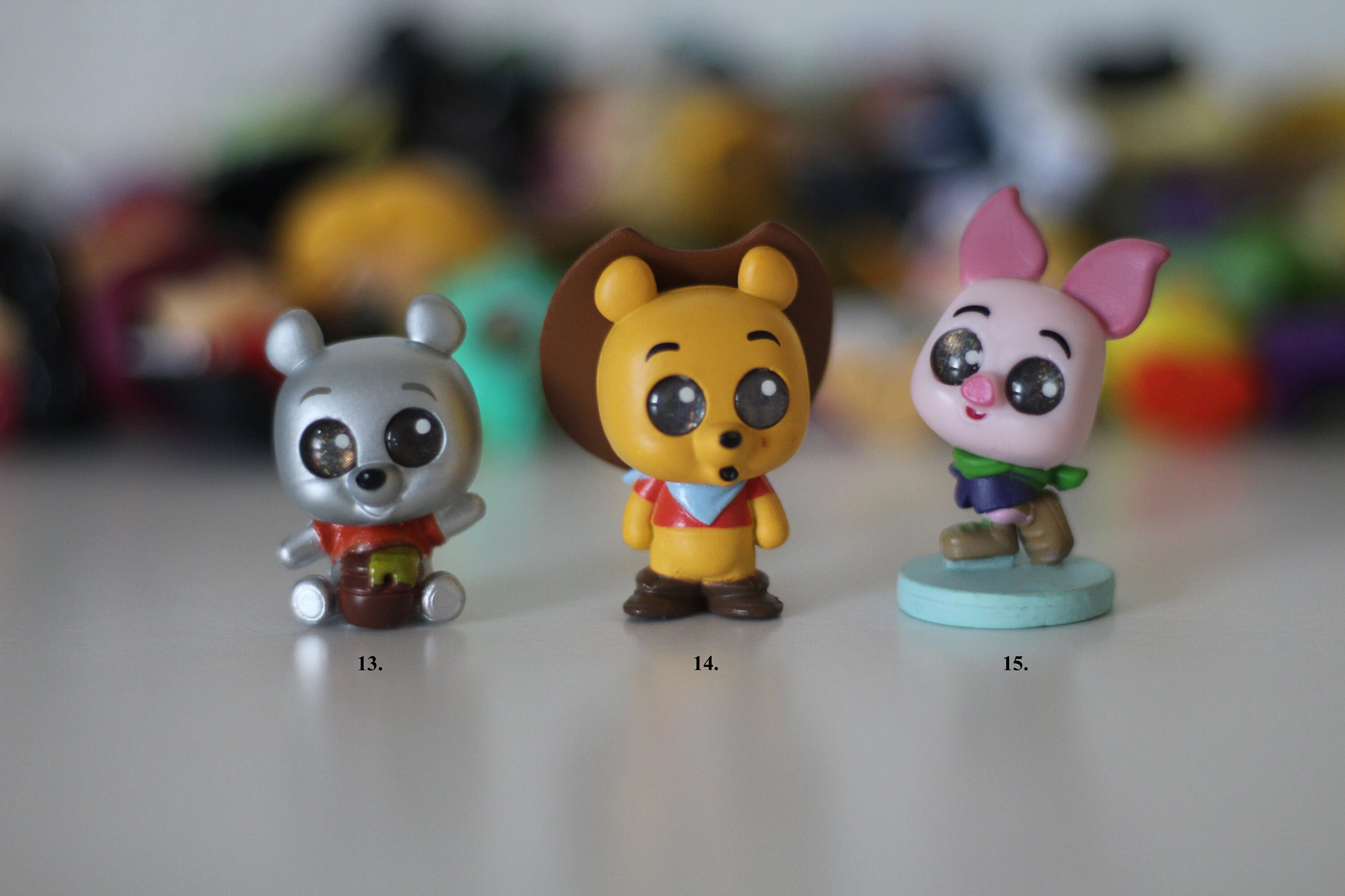 Disney Doorables Winnie the Pooh Keychains Disney Keychain - Etsy