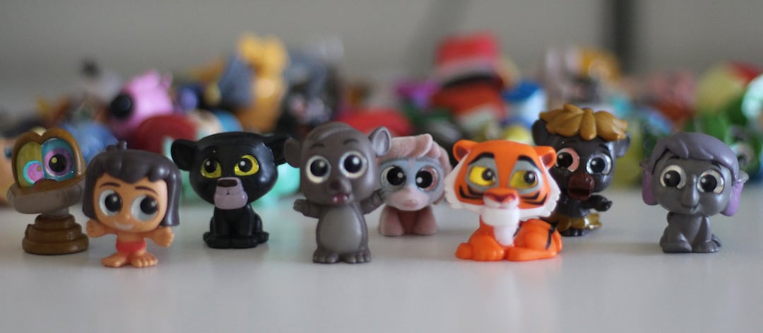 Disney the Jungle Book Doorables Keychains, Jungle Book Keychain ...