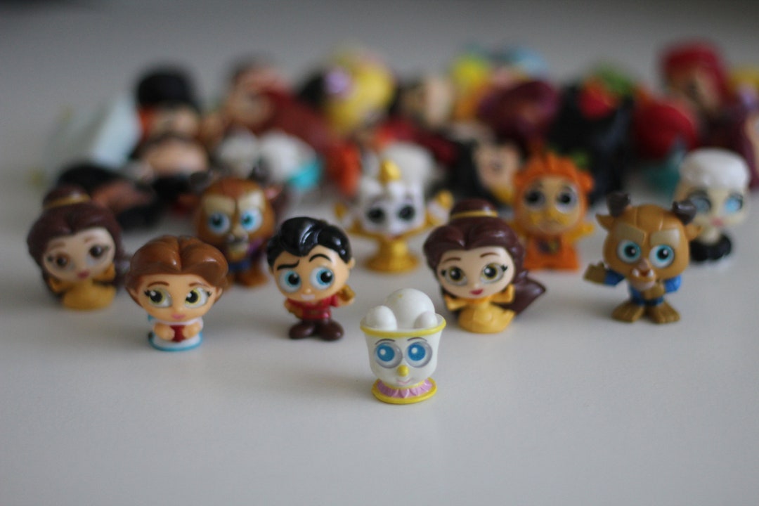 Disney Doorables Beauty & the Beast Keychains, Disney Keychain ...