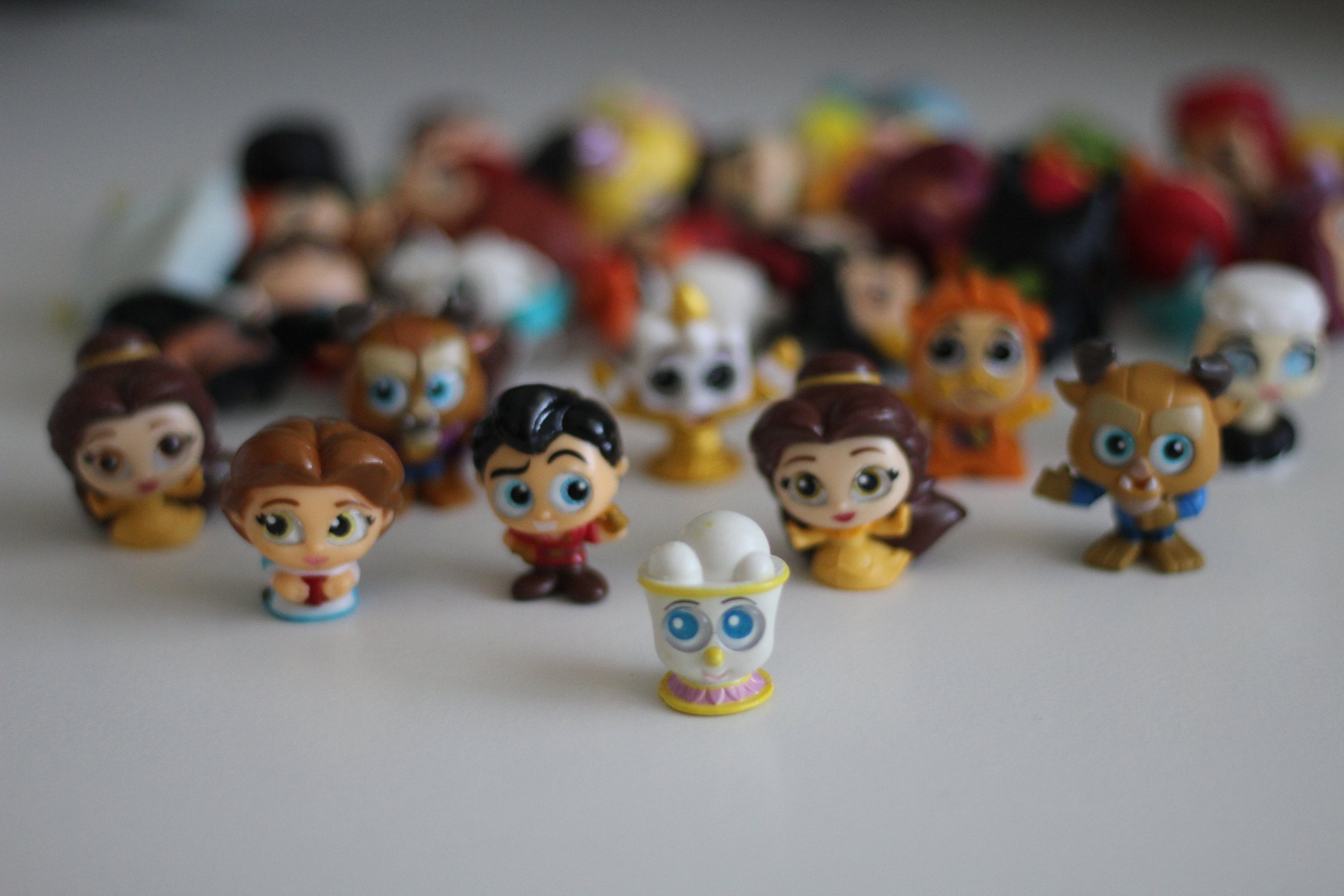 Disney Doorables Beauty & the Beast Keychains, Disney Keychain ...