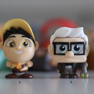 Disney Pixar UP Keychains, UP Keychains, Disney Keychain, Doorable ...