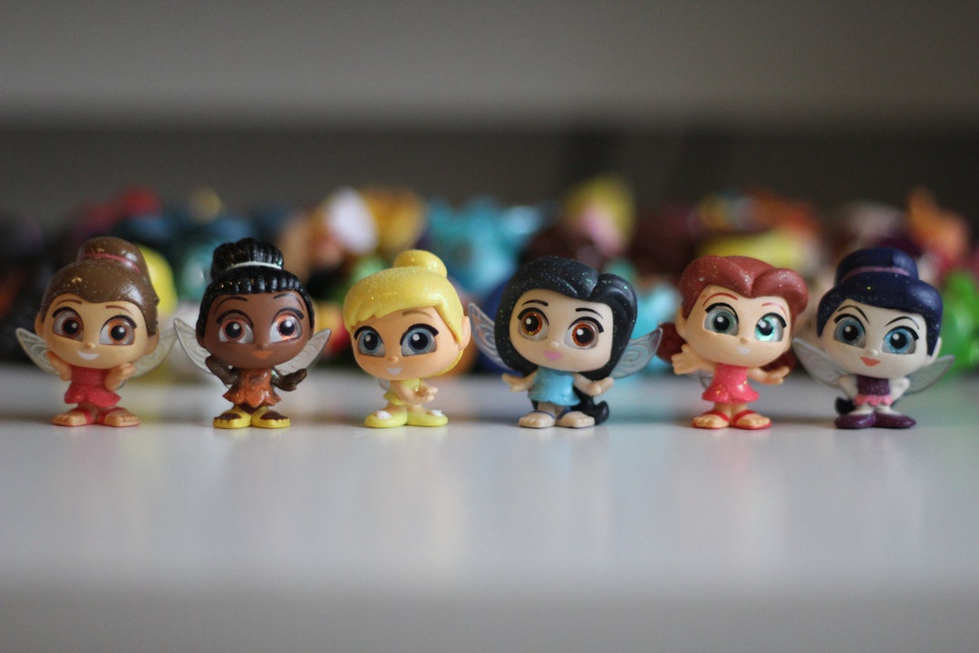 Disney Doorables Pixie Hollow Fairies Keychains, Disney Keychain ...