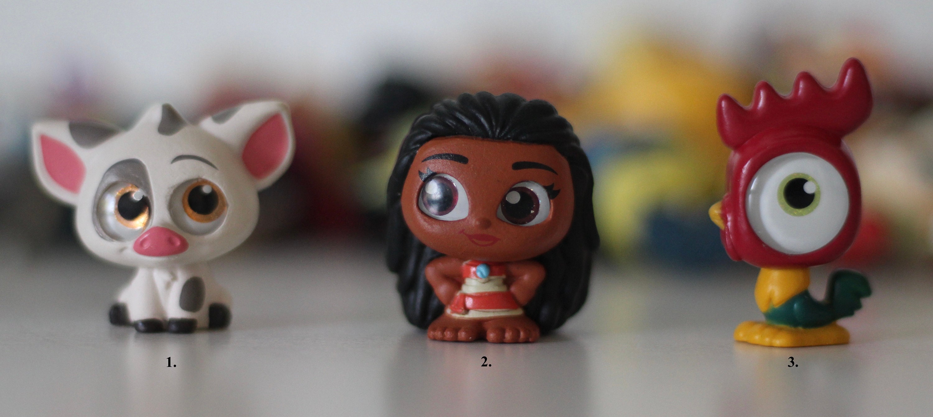 Disney Doorables Moana Keychains Disney Keychain Doorable - Etsy