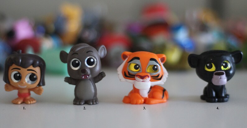 Disney the Jungle Book Doorables Keychains Jungle Book - Etsy