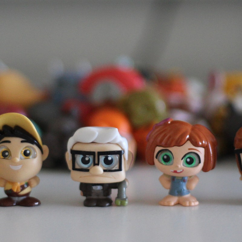 Pixar up Keychain - Etsy