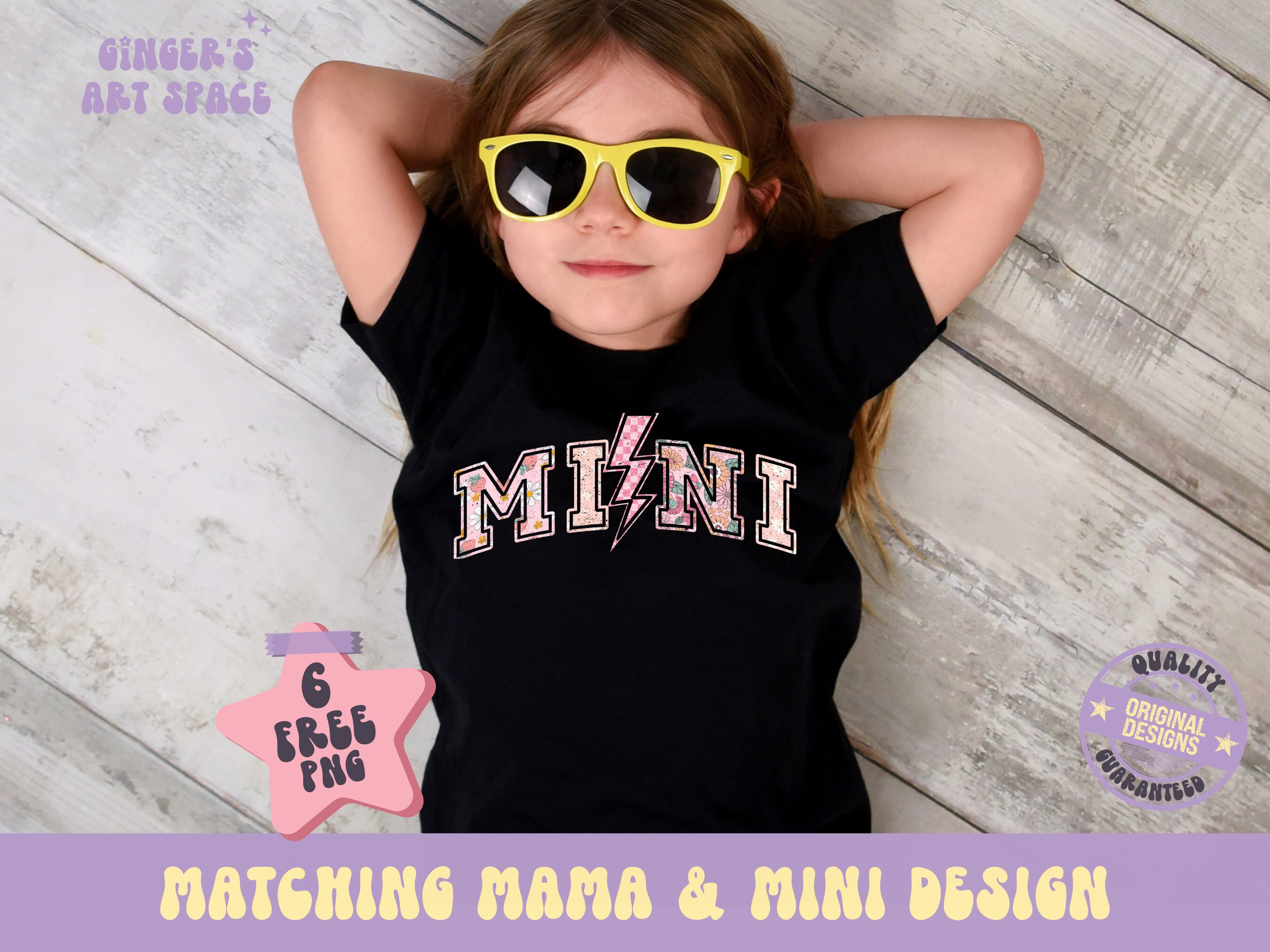 Mama and Mini PNG, Floral Mama Sublimation Design, Mama and Mini Cute ...
