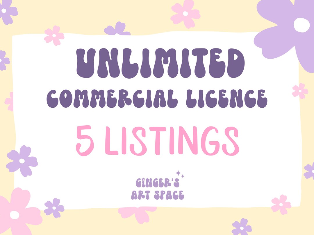 Unlimited Commercial License per 5 Listings, Large Scale Commercial ...