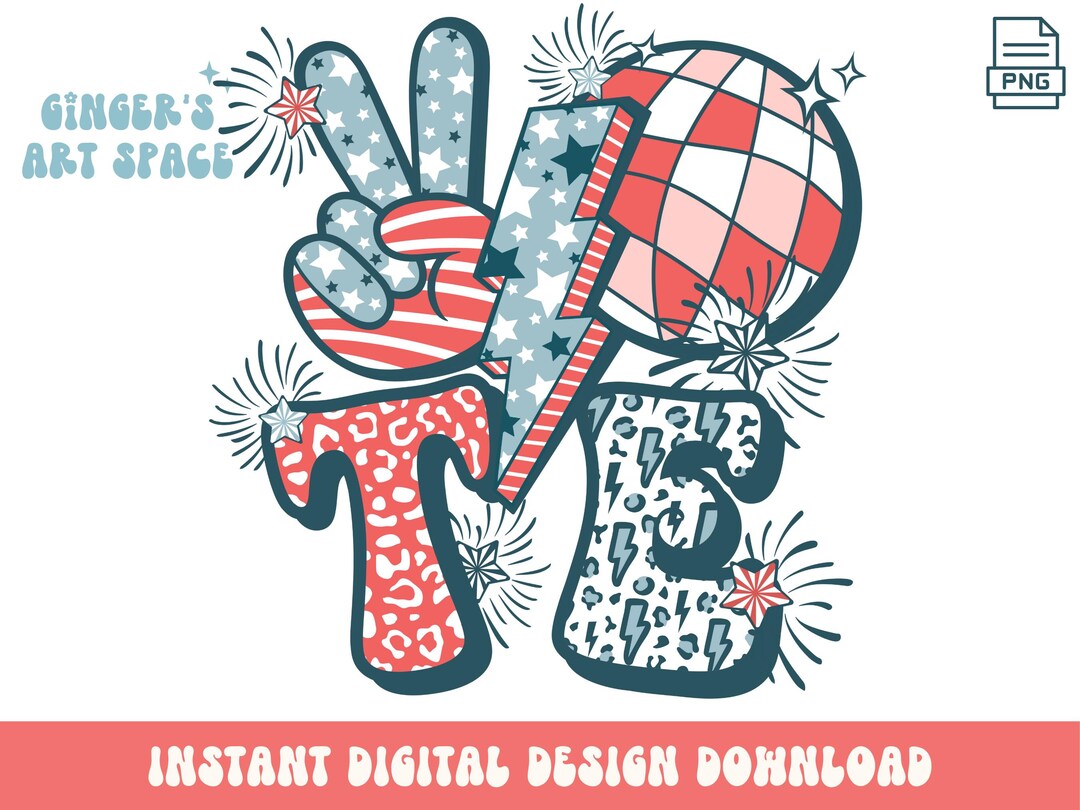 Vote 2024 PNG, Vote Sublimation PNG, Patriotic Vote Design ...