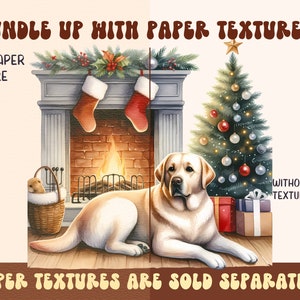 Yellow Lab PNG, Yellow Labrador Clipart Bundle, Watercolor Yellow Lab ...