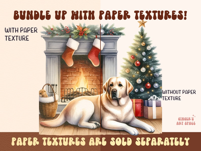 Yellow Lab PNG, Yellow Labrador Clipart Bundle, Watercolor Yellow Lab ...