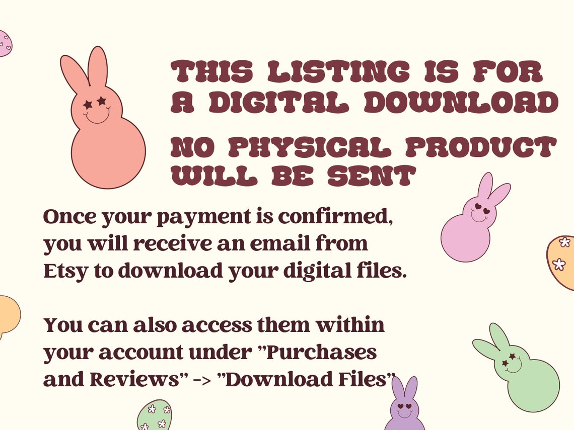 Easter Peeps PNG, Retro Groovy Easter Sublimation, Retro Easter PNG ...