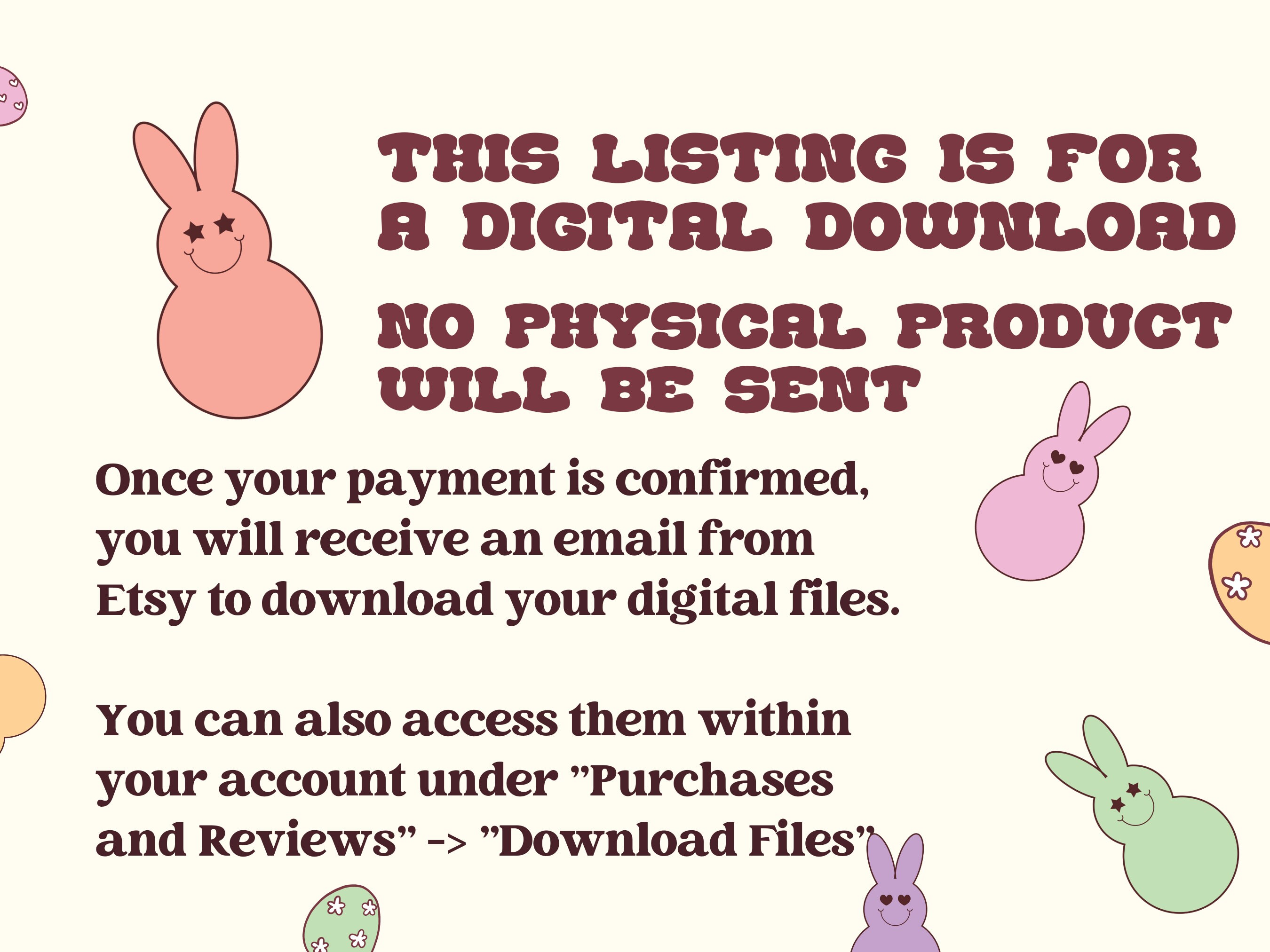 Easter Peeps PNG, Retro Groovy Easter Sublimation, Retro Easter PNG ...