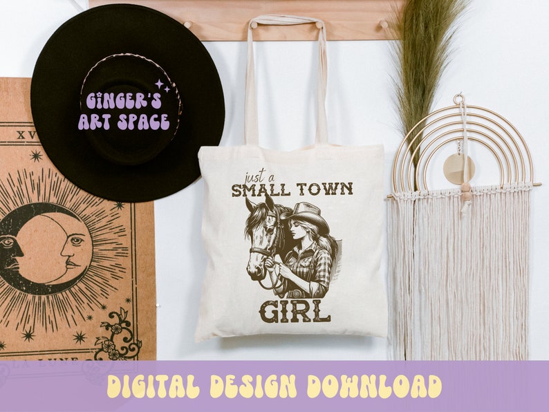 Just A Small Town Girl PNG, Country Cowgirl PNG, Country Girl ...