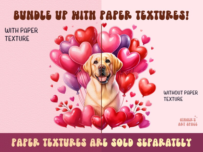 Yellow Lab PNG, Yellow Labrador Clipart Bundle, Watercolor Yellow Lab ...