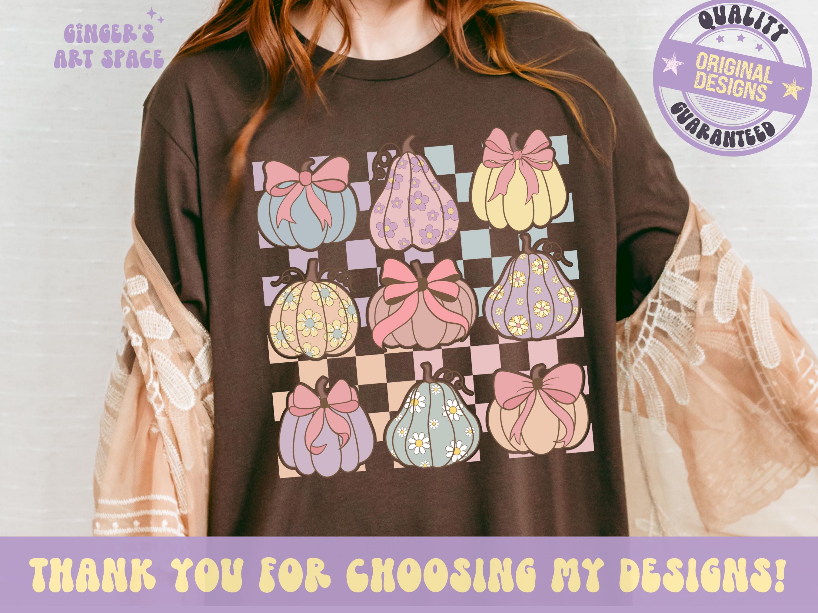 Coquette Fall PNG, Girly Pumpkin PNG, Groovy Fall Sublimation, Cute ...