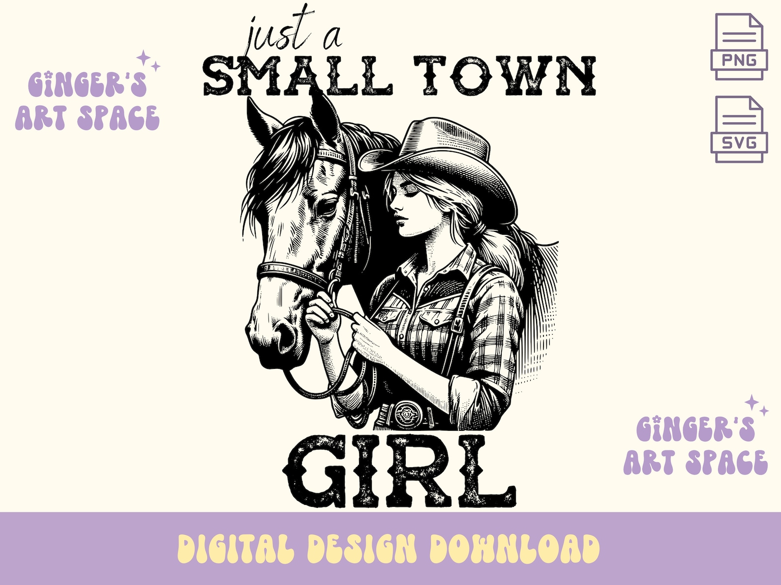 Just A Small Town Girl PNG, Country Cowgirl PNG, Country Girl ...