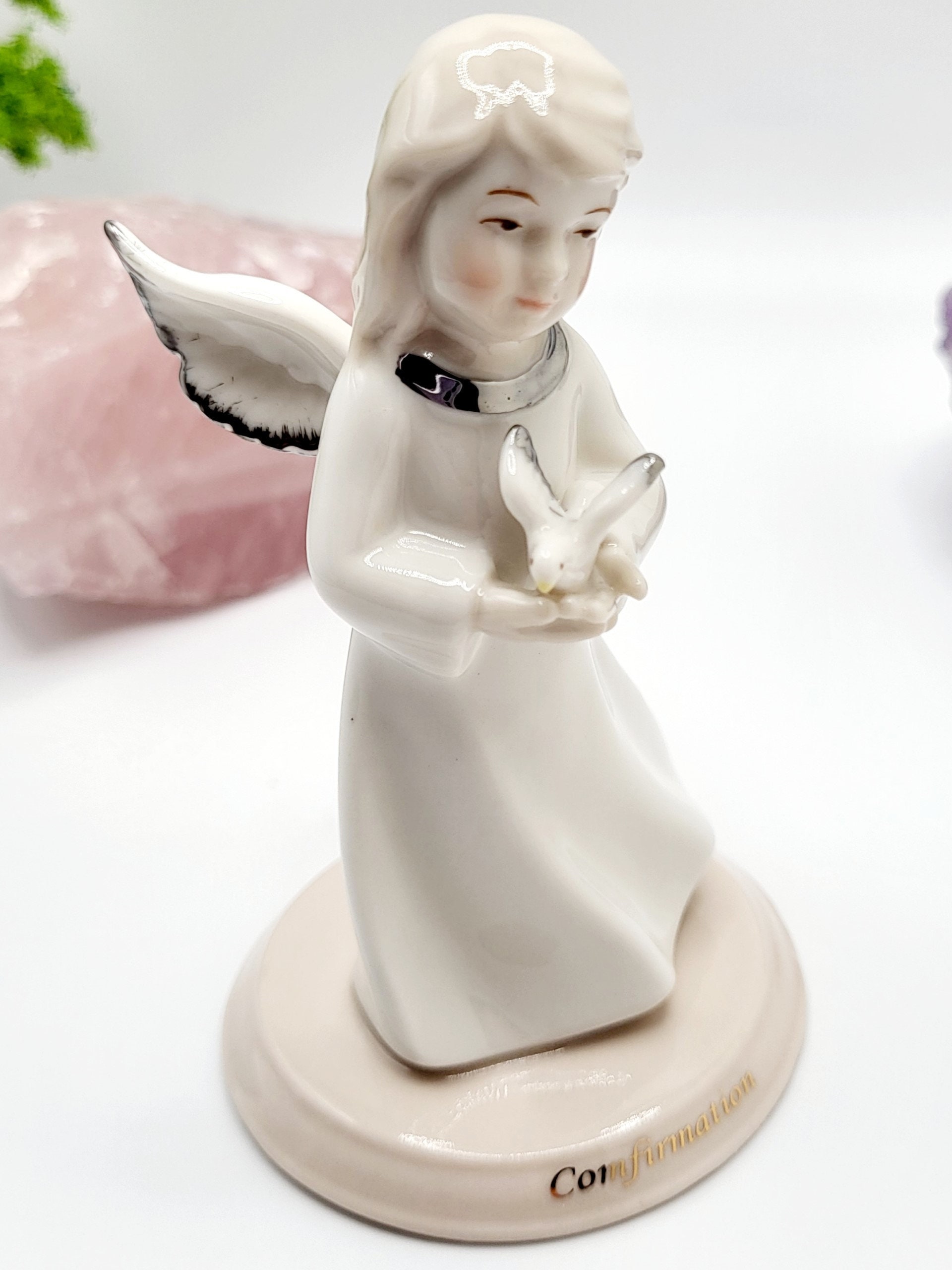Sweet Confirmation Angel Porcelain Figurine Statue 4 , Angels, Fairies ...