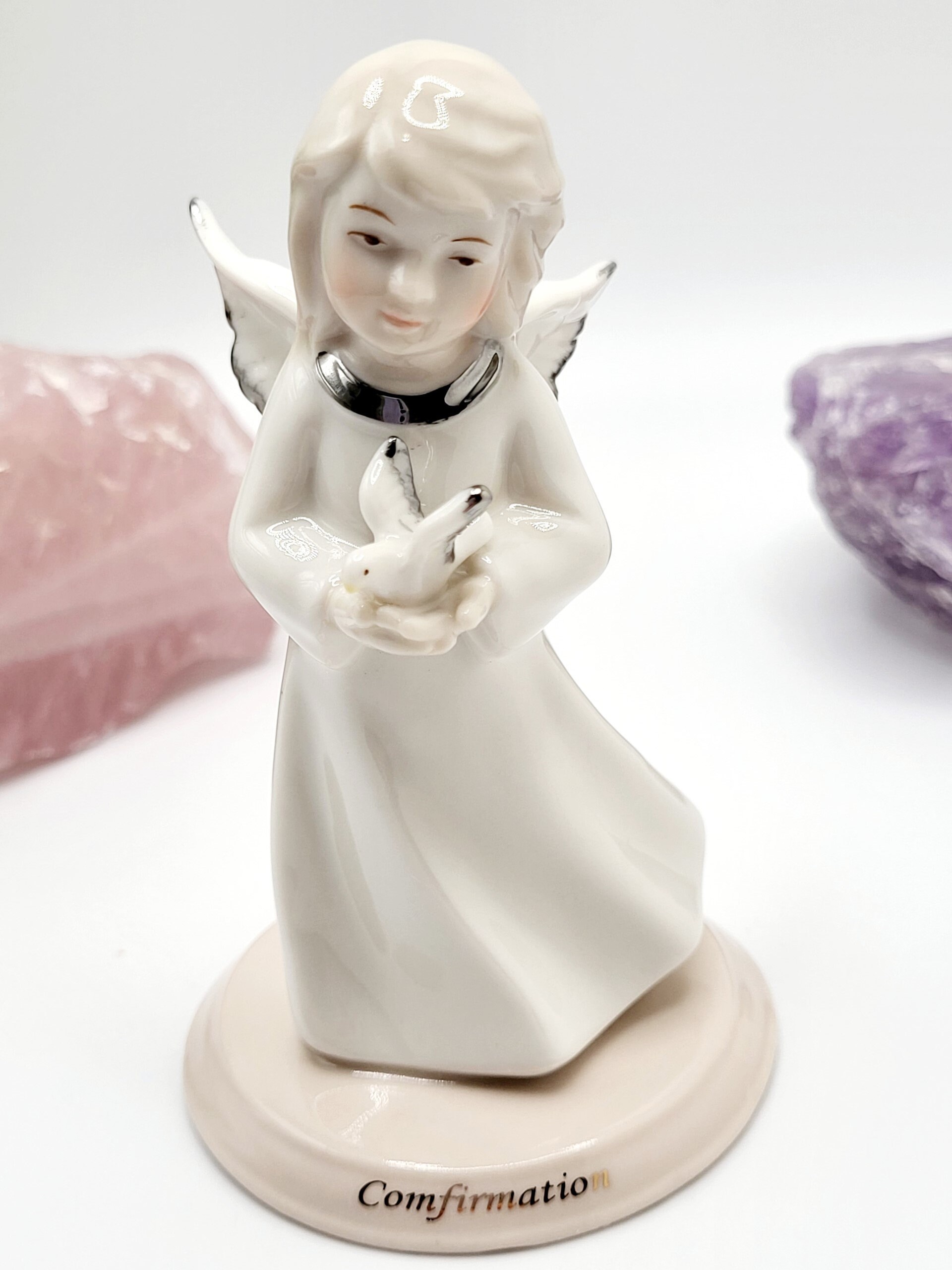 Sweet Confirmation Angel Porcelain Figurine Statue 4 , Angels, Fairies ...