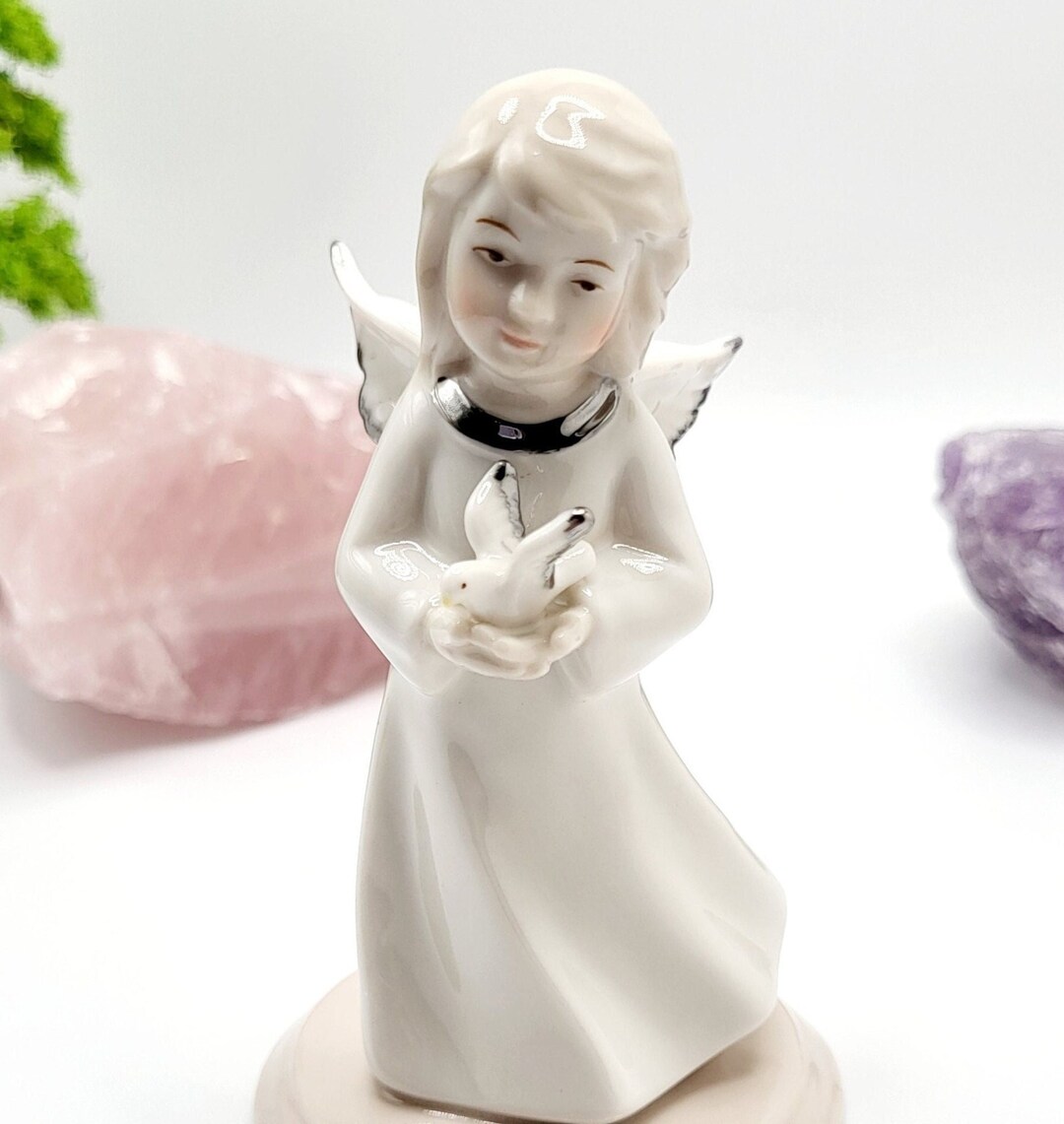 Sweet Confirmation Angel Porcelain Figurine Statue 4 , Angels, Fairies ...