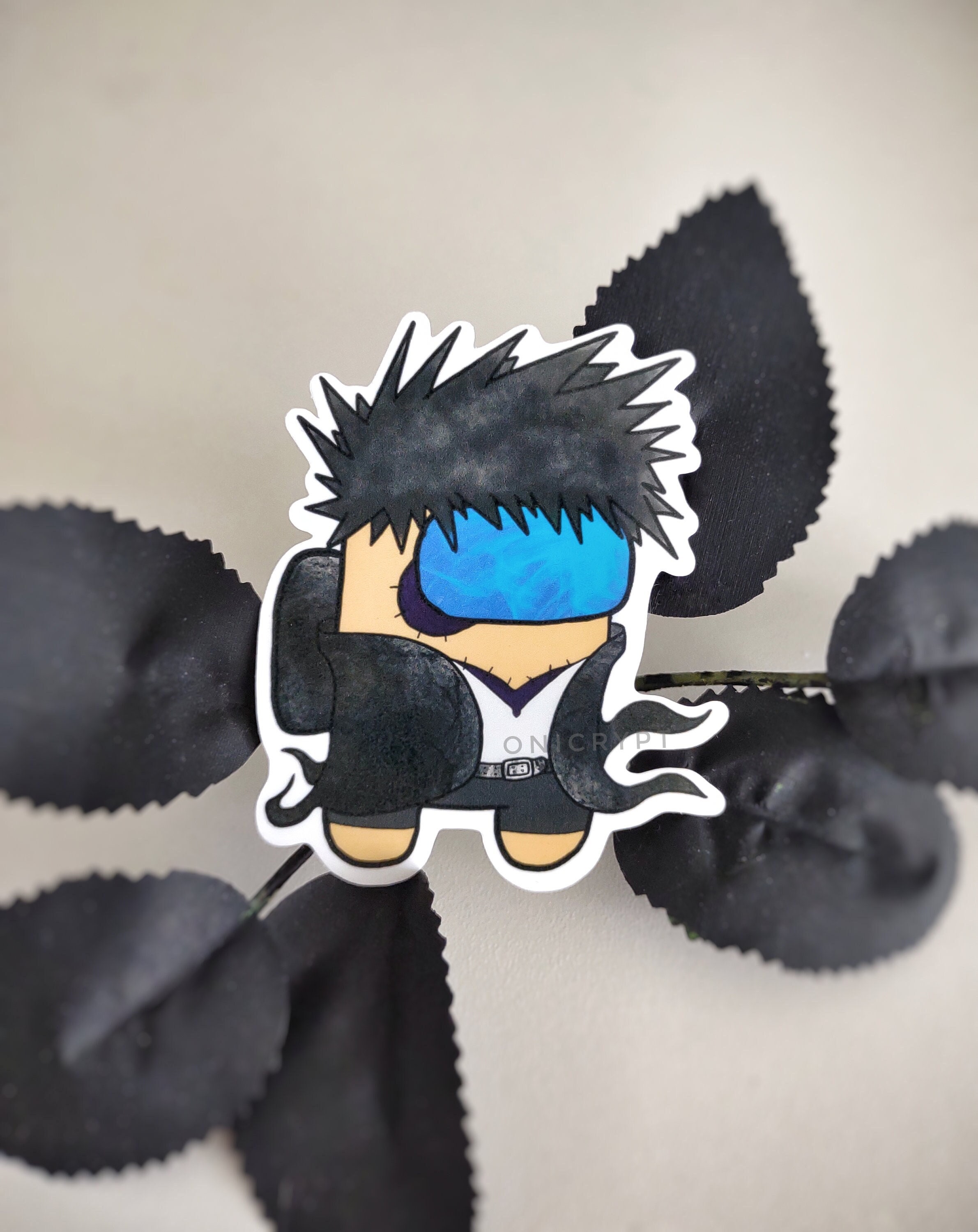 Dabi Crewmate Sticker Anime Video Game Sticker - Etsy