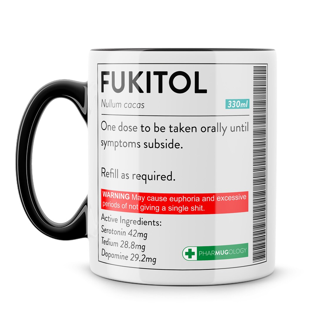 Fukitol Mug - Office Mug, Offensive Gifts, Gifts for Him, Secret Santa ...