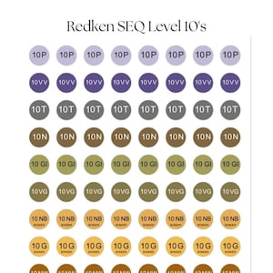 Redken Shades EQ Level 10 Stickers. Seq Bonderinside Level 10 ...