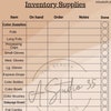 Salon Supply Inventory List. All Supplies Besides the Colors. Salon ...